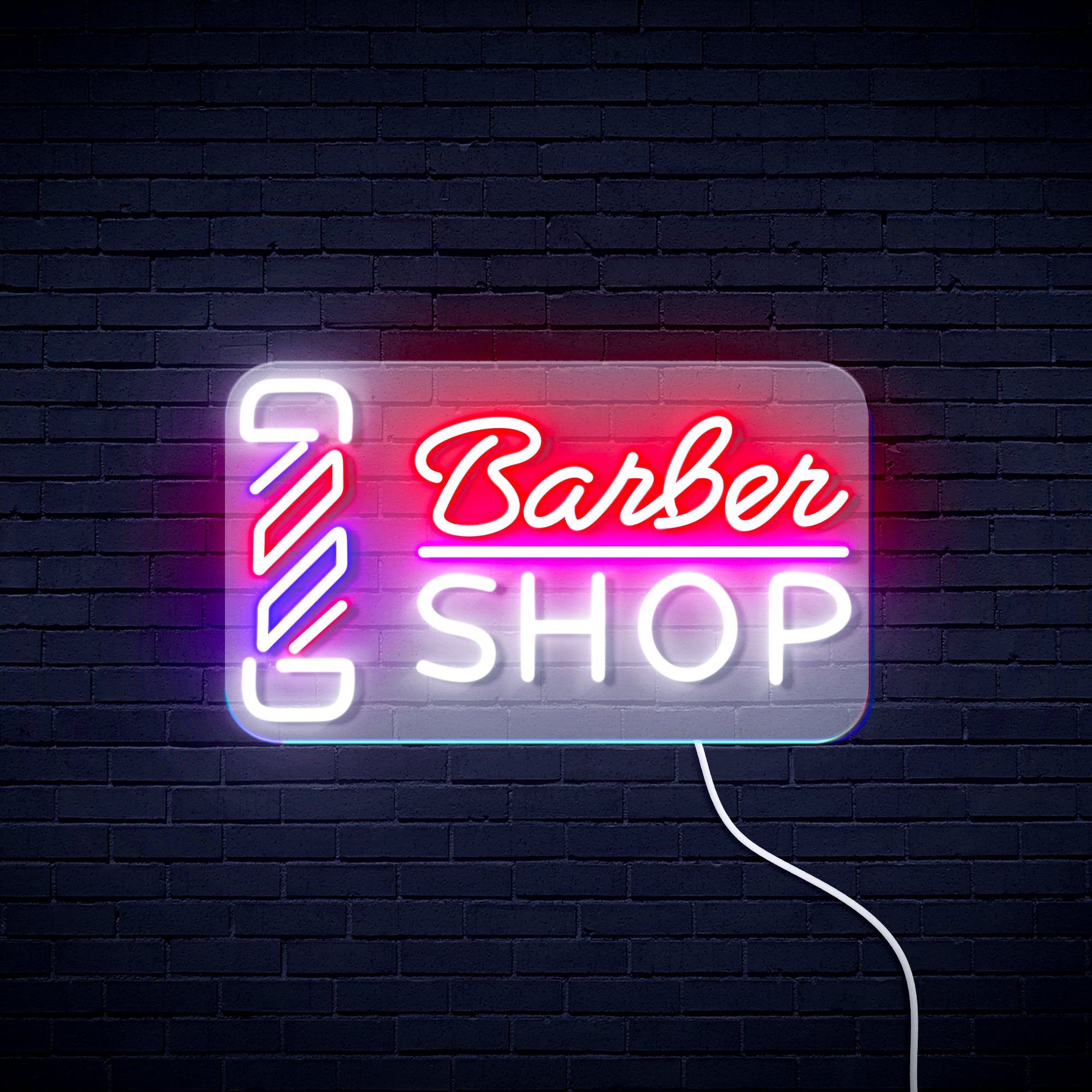Barbers & Hair Salons | ADVPRO LED Neon Light/ Wood Signs for Business