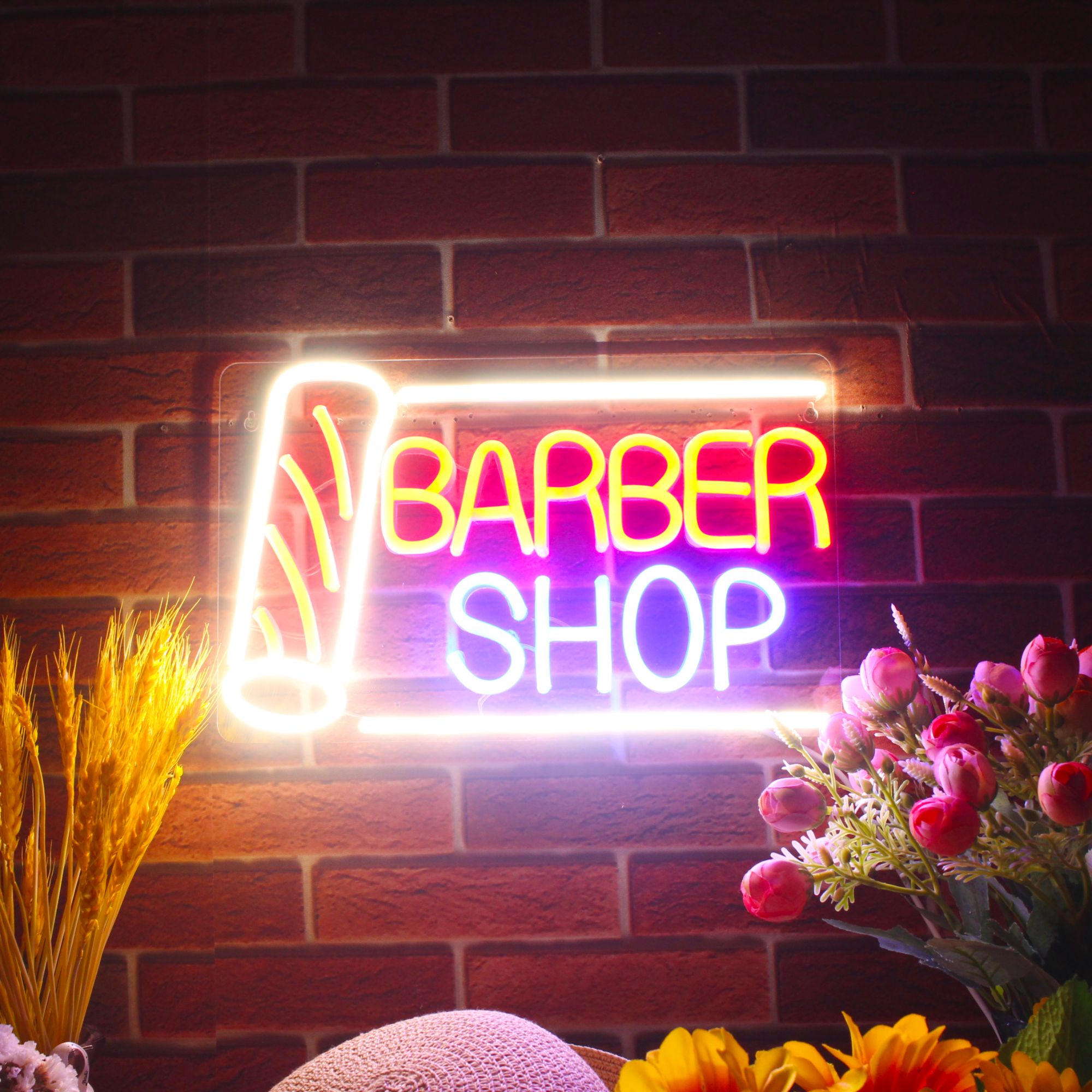 Barbers & Hair Salons | ADVPRO LED Neon Light/ Wood Signs for Business