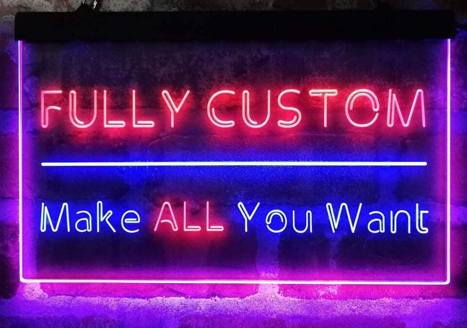 Custom Made LED Neon Signs | Custom Neon Signs LED | ADVPRO