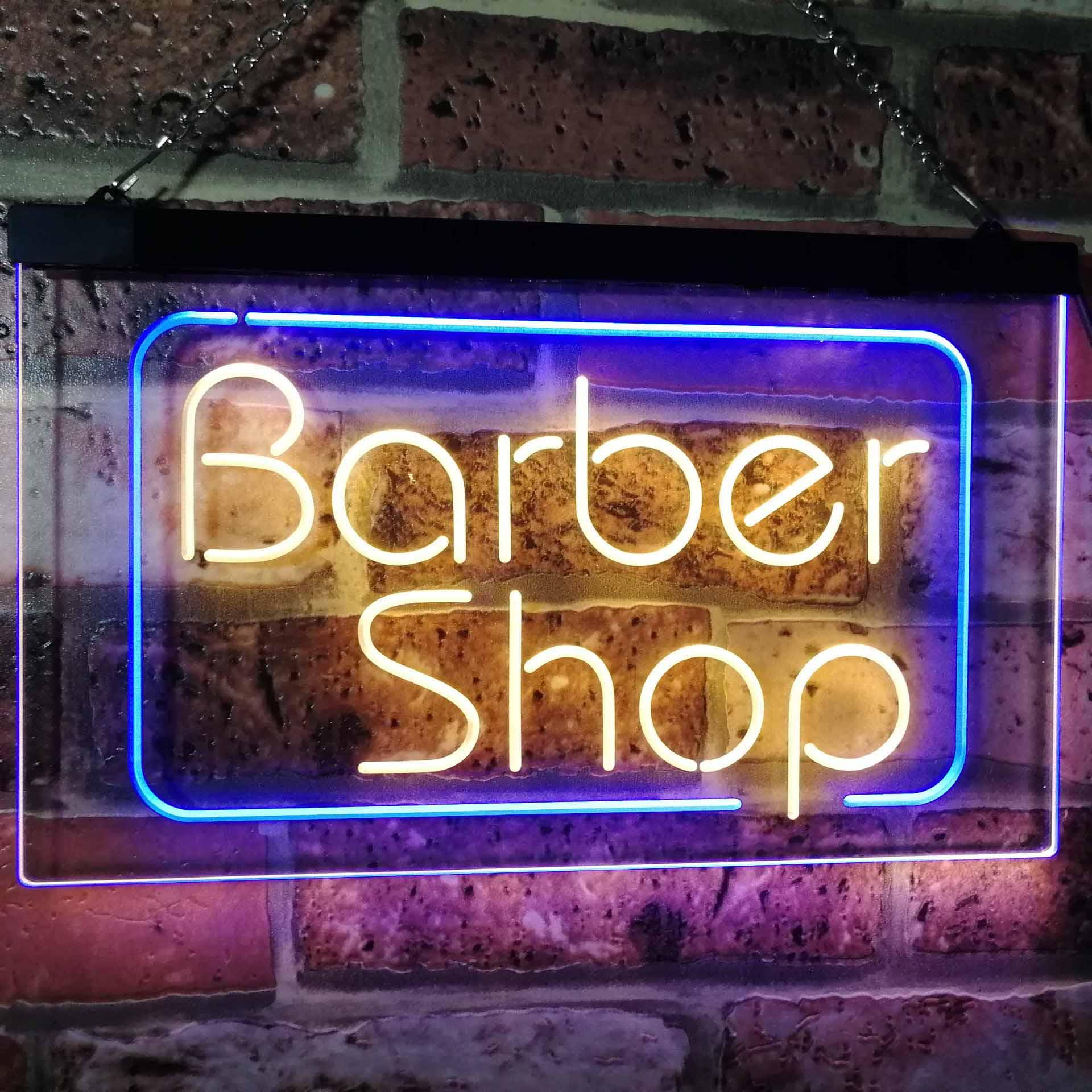 Barbers & Hair Salons | ADVPRO LED Neon Light/ Wood Signs for Business