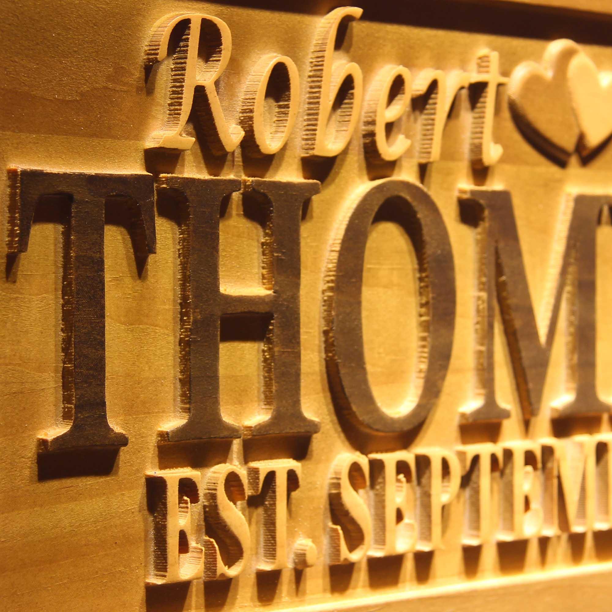 Wood Decor Signs | Personalized & Ready-Made Natural Wood Signs | ADVPRO
