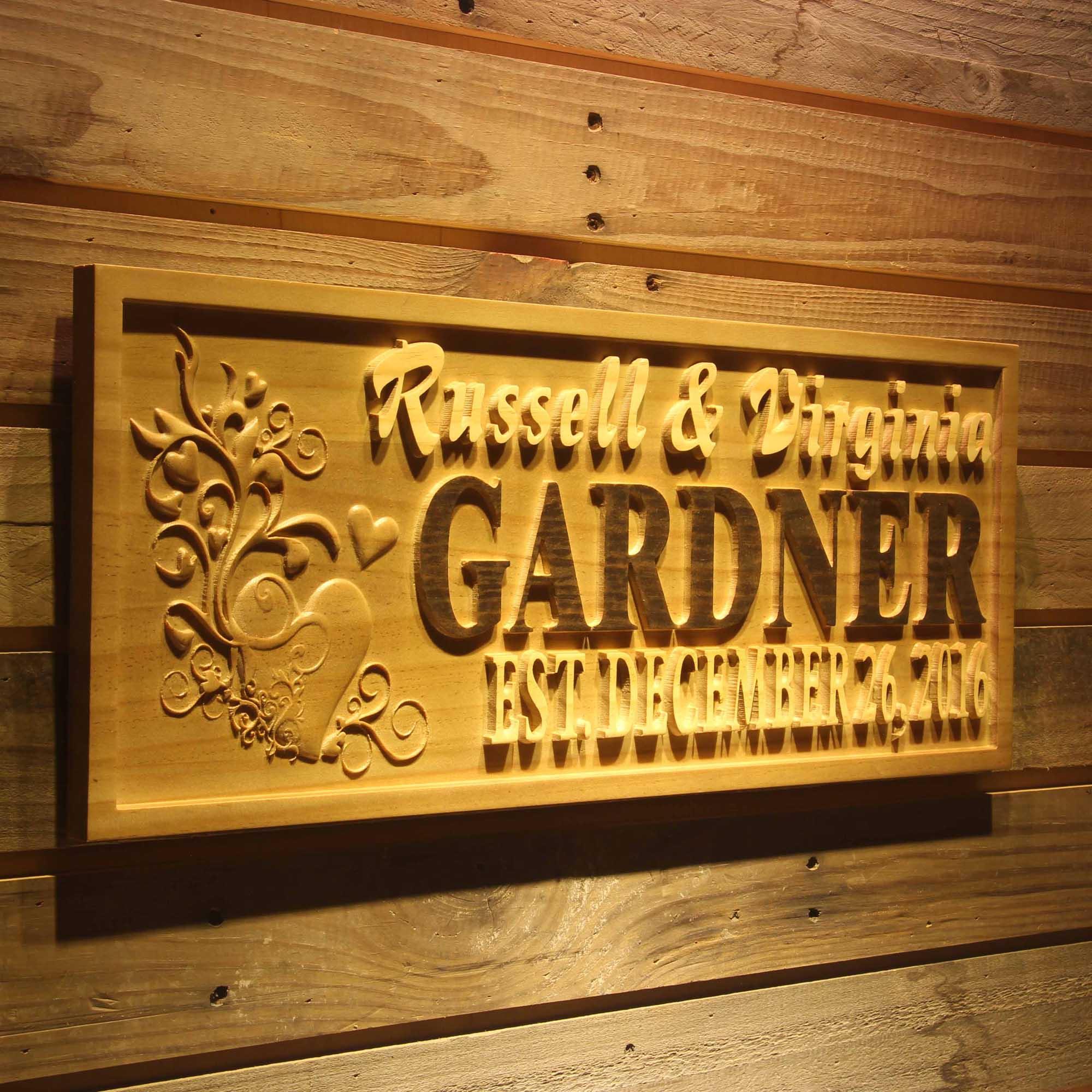 Wood Decor Signs | Personalized & Ready-Made Natural Wood Signs | ADVPRO